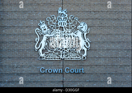 Cambridge Crown Courts on East Road, Cambridge, UK. The building was ...