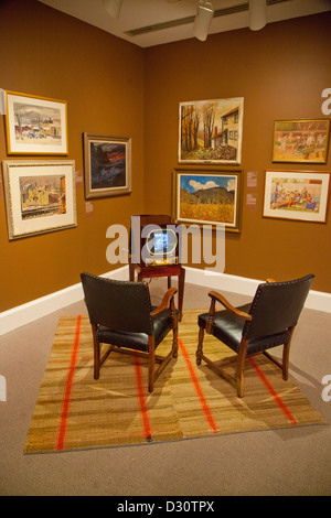 Mattatuck Museum arts and history center Stock Photo - Alamy