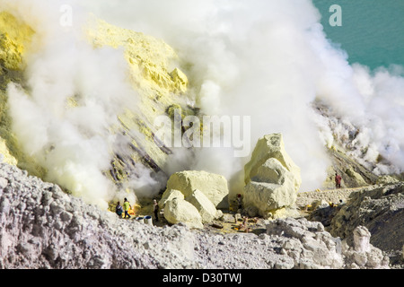 Mount Ijen Crater, Java, Indonesia Stock Photo - Alamy