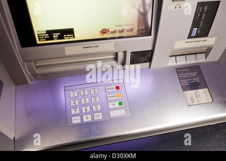 keypad of an automated teller machine Stock Photo: 53292209 - Alamy