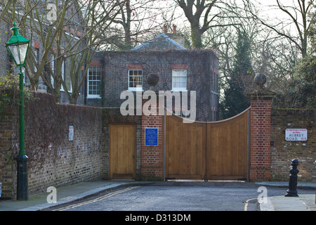 Aubrey House, in Campden Hill area of Holland Park, West London ...
