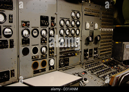 USS Intrepid ship's dials Stock Photo - Alamy