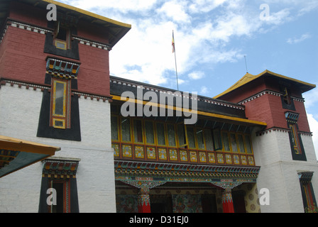 Namgyal Institute of Tibetology museum Wall paintings in the Verandah ...