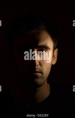 Low Light Male Stock Photo - Alamy