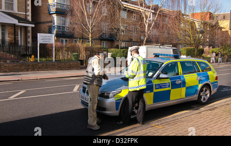 Traffic police / London Metropolitan / Met traffic policeman's hat with ...