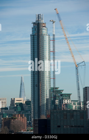 The Tower, St. George's Wharf, Vauxhall, London Stock Photo - Alamy