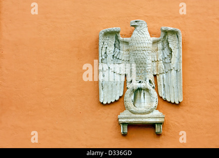 German eagle on the wall in Munich Stock Photo - Alamy