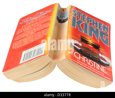 Stephen King Christine book cover 1983 Stock Photo - Alamy