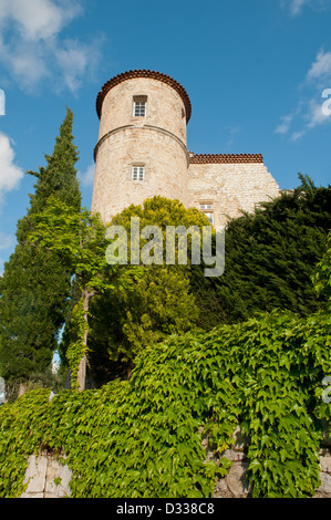France, Var, Callian, castle Stock Photo - Alamy
