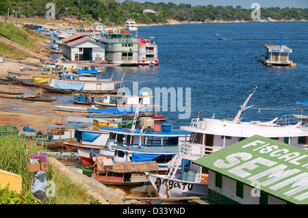 Barcelos Brazil, the "tropical fish capital of the world", lies on the ...