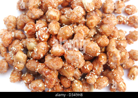 Coated Peanut With Sesame Stock Photo - Alamy