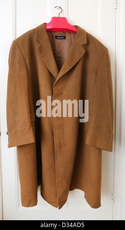 Odermark Men's Fashion Label On Camel Coat Stock Photo - Alamy