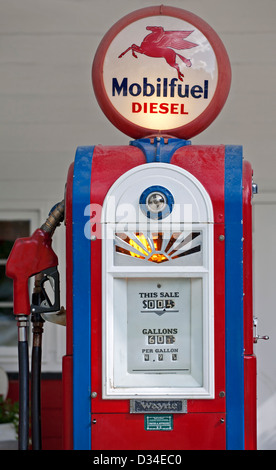 Old petrol dispenser Stock Photo - Alamy