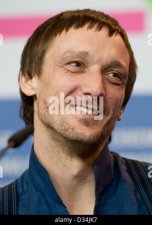 Slowenian actor Marco Mandic attends the press conference for the movie ...