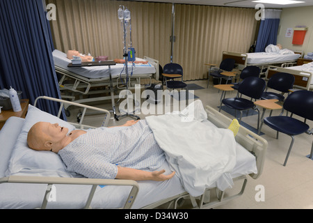 Medical School Hospital Simulation Room Stock Photo - Alamy