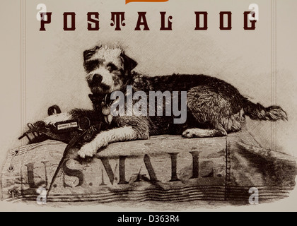Owney, the mascot dog of the U.S. Postal Service, became a symbol of ...