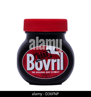 Jar of Beef Bovril Stock Photo - Alamy