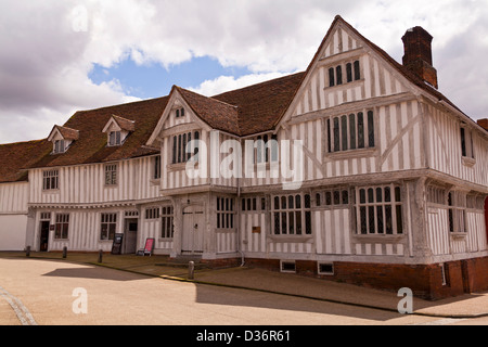 The ancient Guildhall, Lavenham, Suffolk, England, UK Stock Photo - Alamy