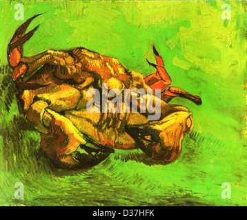 Vincent van Gogh - A Crab on its Back Stock Photo - Alamy