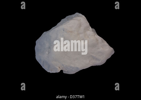 Diatomite (Diatomaceous earth), sedimentary rock specimen Stock Photo ...