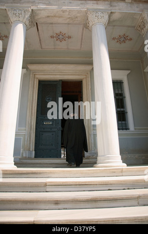 Archbishop Apostolos of Moschonisia, the abbot of the Halki Monastery ...