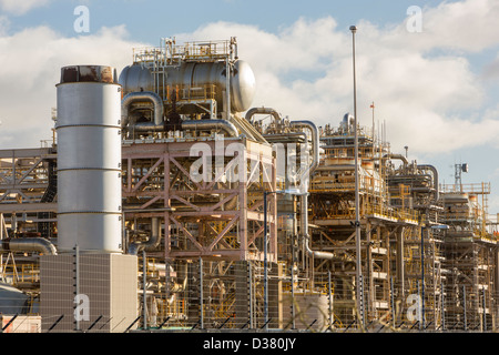 The Rampside gas terminal in Barrow in Furness, Cumbria, UK, which ...