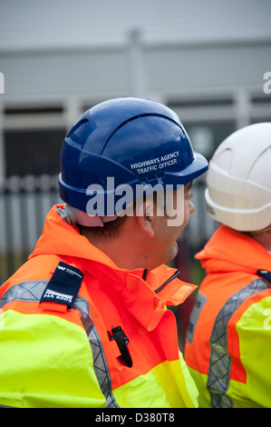 UK Highways Agency Motorway Traffic Enforcement Car Stock Photo - Alamy