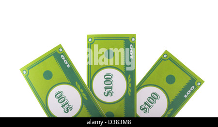 Stack of money made in papercraft Stock Photo - Alamy