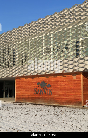 The building of winery Sanvin, Okoc, south slovakian wine region Stock ...