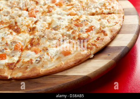 Pizza fish . italian kitchen. Studio Stock Photo - Alamy