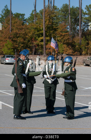 Junior ROTC Color Guard Stock Photo - Alamy