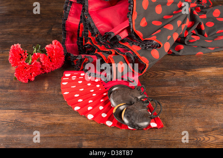 Flamenco colors in a still life with traditional objects Stock Photo ...