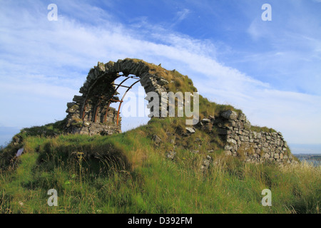 Cruggleton Castle, The Machars, Dumfries and Galloway, Scotland Stock ...