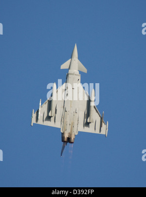 Typhoon Aircraft, Leuchars, Scotland, United KIngdom Stock Photo - Alamy