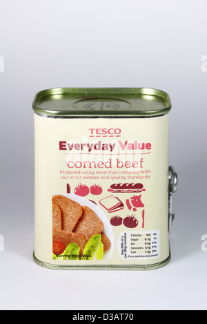 Corned Beef, Tinned / Canned Stock Photo - Alamy