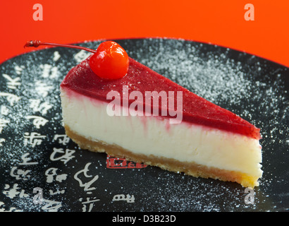Chinese Style .cheesecake with chocolate .closeup Stock Photo - Alamy