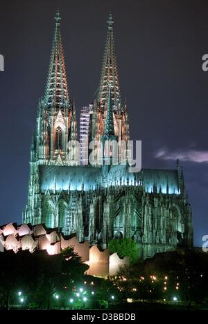 Cologne Cathedral in Cologne, Germany is the largest Gothic cathedral ...
