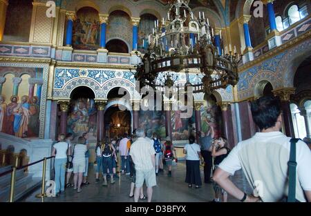 Throne room, Neuschwanstein King Ludwig II castle, Upper Bavaria ...
