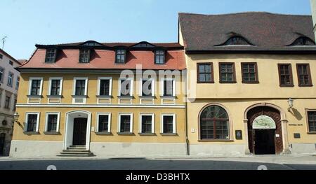 Birthplace of Georg Friedrich Handel at Halle, Saxony, in Germany Stock ...