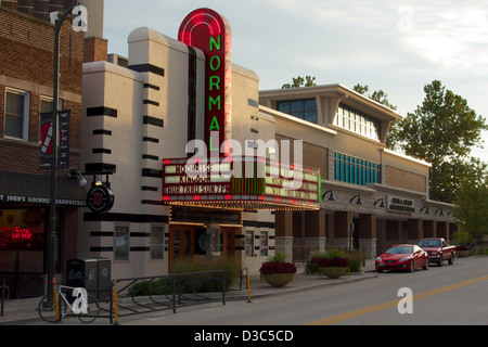 The historic Normal Theater, Normal, Illinois Stock Photo - Alamy