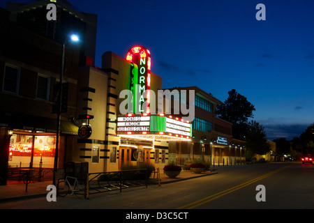The historic Normal Theater, Normal, Illinois Stock Photo - Alamy