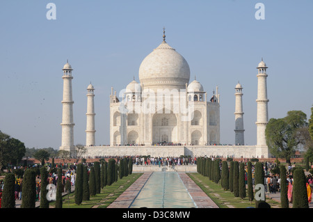 The construction of the Taj Mahal began in 1632 and was completed in ...