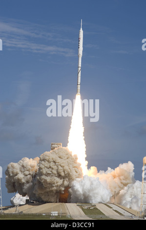 NASA launched the Ares I-X test rocket from Kennedy Space Center ...