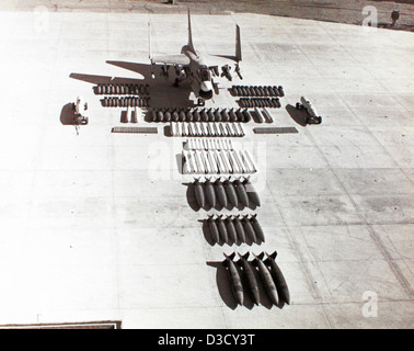 The LTV A-7 Corsair II, a carrier-capable attack aircraft, launches ...