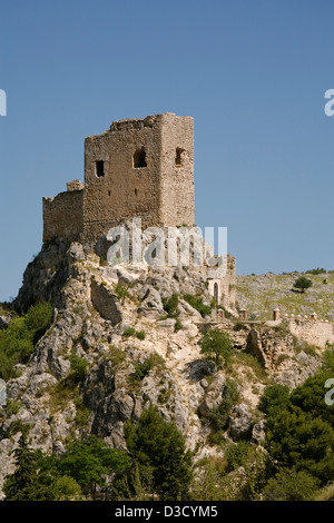 Castle and village of Luque Cordoba Andalusia Spain Castillo y pueblo ...