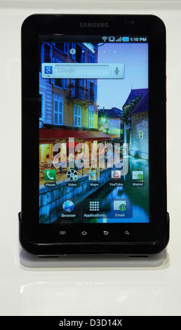 Berlin, Germany, Samsung unveils the Galaxy Tab tablet PC from at IFA ...