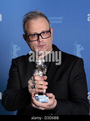Director Denis Cote poses at the photo call for the film Vic And Flo ...