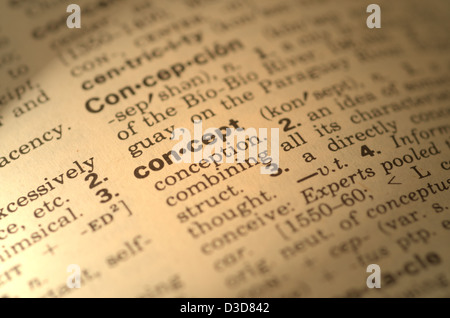 Dictionary definition light up and highlighted Stock Photo - Alamy