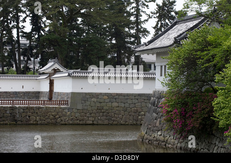 Fortress walls of Odawara Castle of the Doi Clan during the Kamakura ...