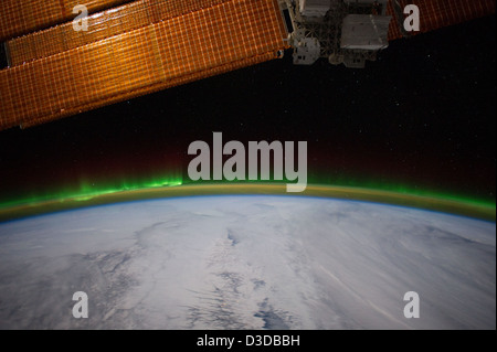 NASA captured the Aurora Borealis, or Northern Lights, from the ...